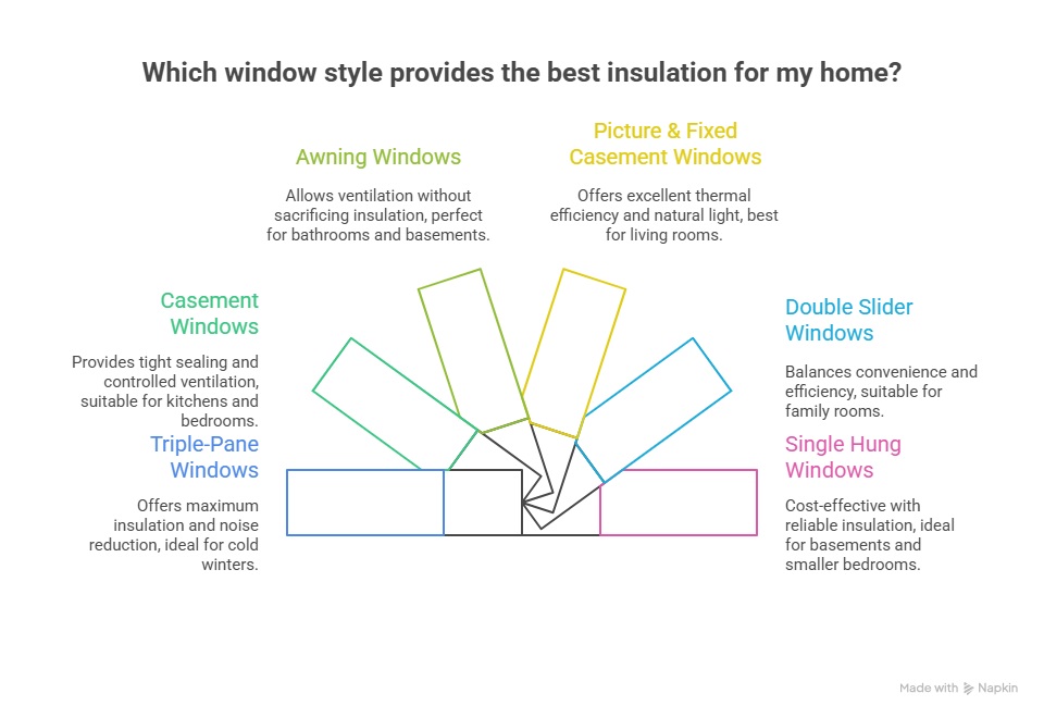 Best Window Styles for Maximum Insulation in Winnipeg